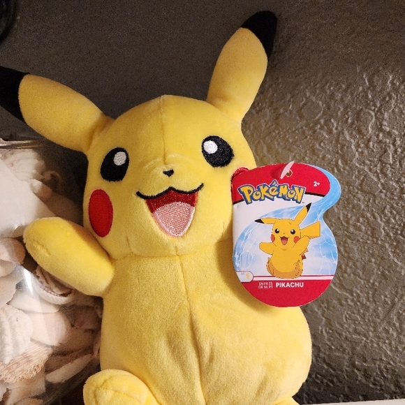 Pokemon | Toys | Pokemon Pikachu Plush Toy Yellow | Poshmark